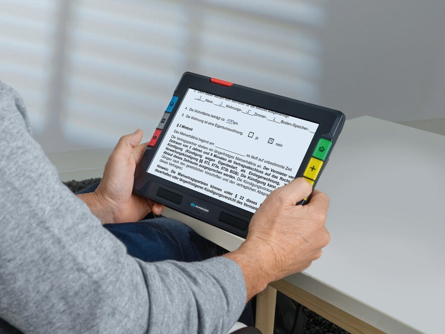 Elektronische Lupe eMag 100 HD Speech - VisiAid - Sehhilfen.