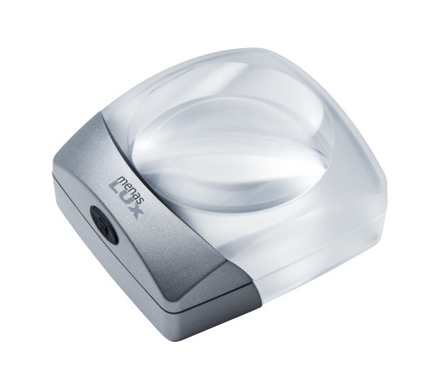 Illuminated brightfield magnifier menasLUX 3.0 by ESCHENBACH – VisiAid ...